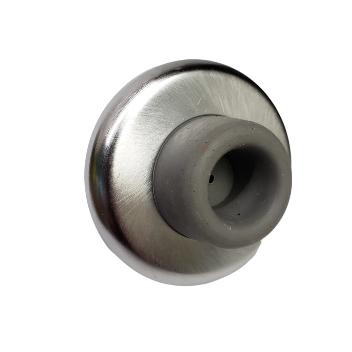 Concave Wall Stop - Brushed Chrome | The Door and Hardware House