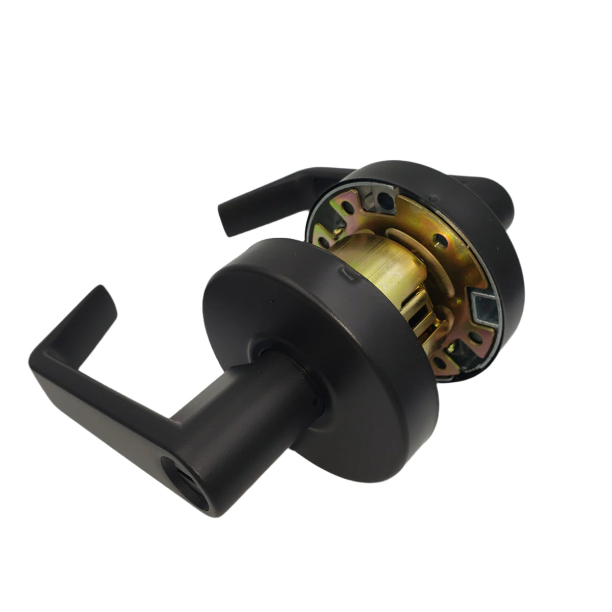 Commercial Grade 2 Cylindrical Privacy Set - Black | The Door and ...